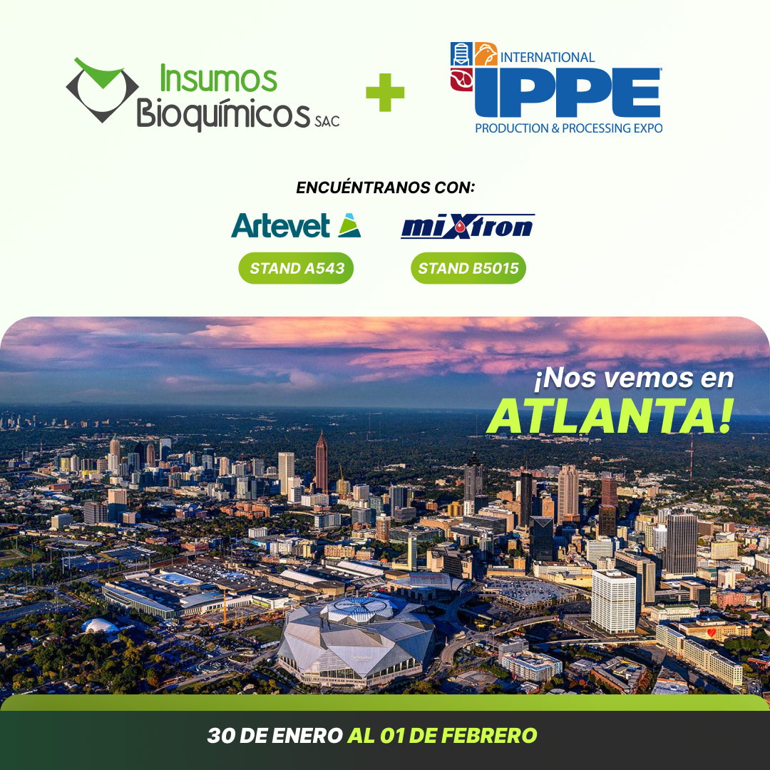 Insumos Bioquímicos estará en el International Production & Processing ...